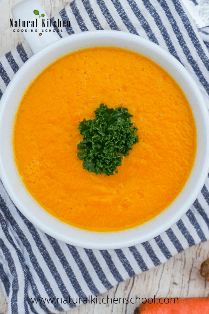 Video Post: Creamy Root Vegetable Soup - Natural Kitchen Cooking School
