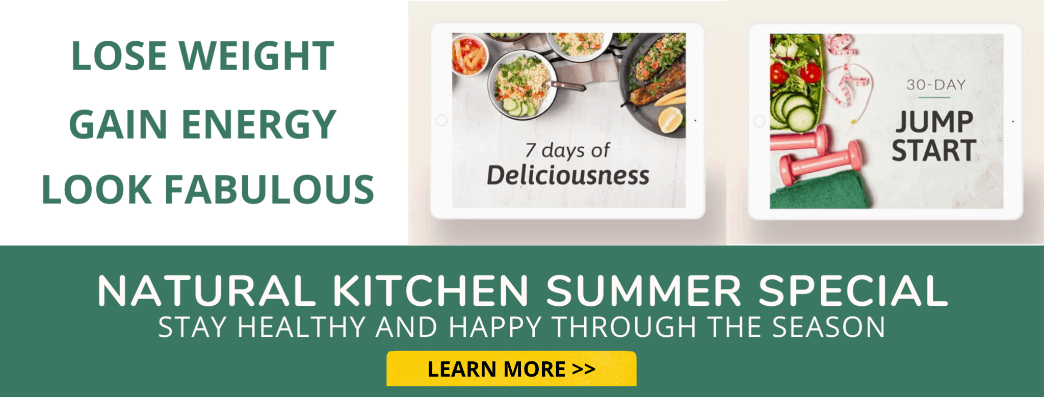 Good For You + Tasty Too! - Natural Kitchen Cooking School