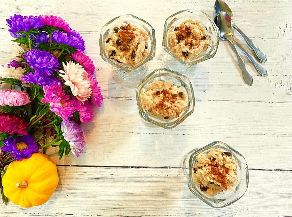 Creamy Vegan Rice Pudding - Natural Kitchen Cooking School