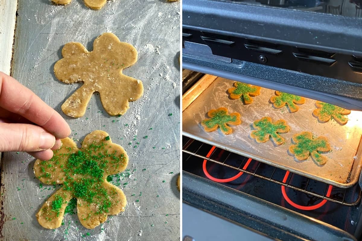 Shamrock Sand Tart Cookies for a Sweet St. Patrick's Day Treat (Vegan ...